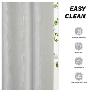 Creamy White Blackout Curtains for Living Room - 2 Panels Set Privacy Room Darkening Curtains, Solid Color Window Panels, Grommet Window Curtains/Drapes for Bedroom Kitchen,52 x 84 Inch