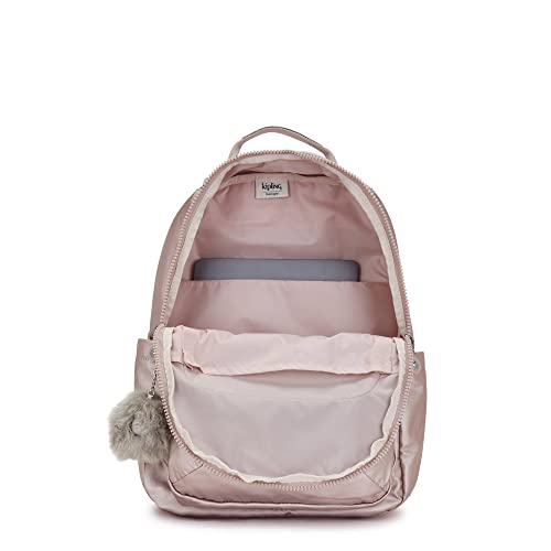 Kipling Women's Seoul 15 Laptop Backpack, Durable, Roomy with Padded Shoulder Straps, Nylon Bag