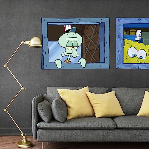 YRH [2 Pieces Tapestry] - Funny Cartoon Tapestry,Anime Tapestry Wall Hanging Backdrop Home Decor for Dorm,Bedroom,Living,Room (Size:40×28 Inches)