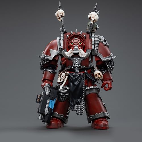 JOYTOY Warhammer 40K Chaos Space Marines Word Bearers Chaos Terminator Garchak VASH 1/18 Scale Figure