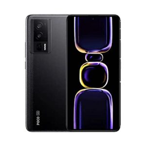 xiaomi poco f5 pro 5g + 4g lte 512gb + 12gb global version unlocked 6.67" 120hz 64mp ultra triple camera (tmobile mint tello metro usa market) + (w/fast car 51w charger bundle) (black (global))