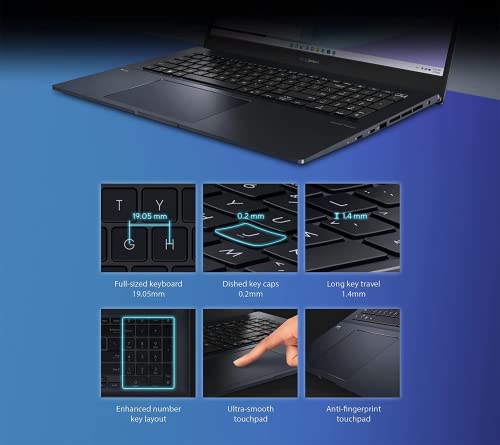 ASUS 2023 Zenbook Pro 17 17.3” 2.5K 165Hz Business Laptop, AMD Ryzen 9 6900HX, 16GB RAM, 1TB PCIe SSD, Backlit Keyboard, NVIDIA GeForce RTX 3050, Win 11, Black, 32GB SnowBell USB Card