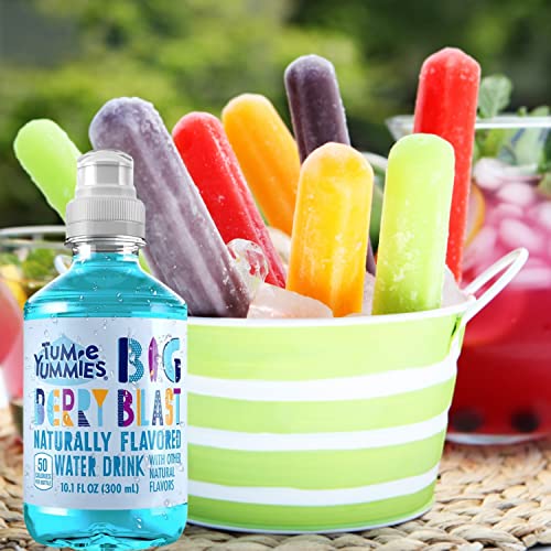 Tum-e Yummies Naturally Flavored Water Drink for Kids Bundled by Louisiana Pantry (Big Berry Blast, 12 Pack)