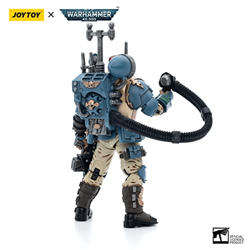 JoyToy Warhammer 40K: Astra Militarum Tempestus Scions Command Squad Vox Operator 1:18 Scale Figure