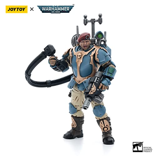 JoyToy Warhammer 40K: Astra Militarum Tempestus Scions Command Squad Vox Operator 1:18 Scale Figure