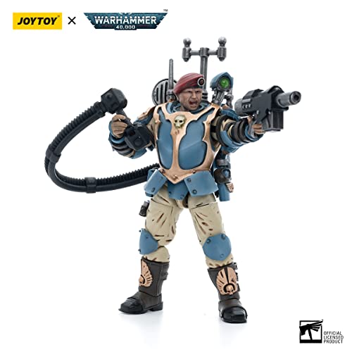 JoyToy Warhammer 40K: Astra Militarum Tempestus Scions Command Squad Vox Operator 1:18 Scale Figure