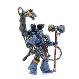 joytoy warhammer 40k: space wolves iron priest jorin fellhammer 1:18 scale figure