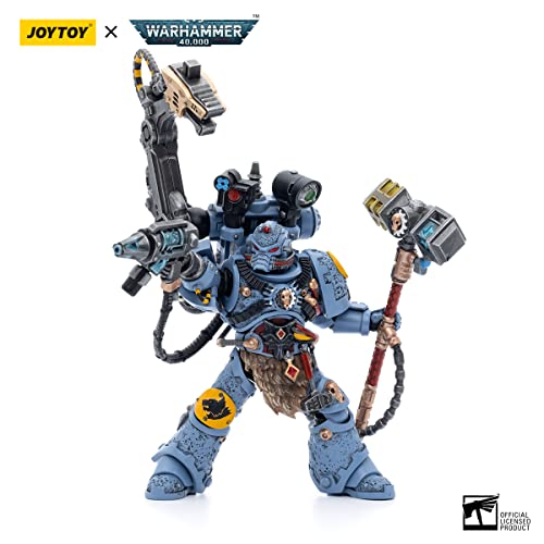 JoyToy Warhammer 40K: Space Wolves Iron Priest Jorin Fellhammer 1:18 Scale Figure