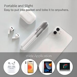 Cleaner Kit for Airpod, Airpods Pro Cleaning Pen, Multi-Function Cleaning Tool with Brush Plush Cloth for Phone, Earbuds, Headphone, Earphone, iPod, iPhone