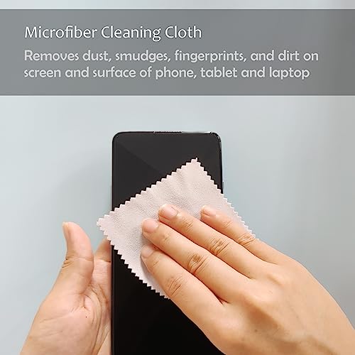 Cleaner Kit for Airpod, Airpods Pro Cleaning Pen, Multi-Function Cleaning Tool with Brush Plush Cloth for Phone, Earbuds, Headphone, Earphone, iPod, iPhone