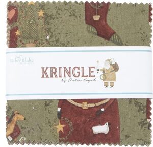 teresa kogut kringle 5" stacker 42 5-inch squares charm pack riley blake designs 5-13440-42