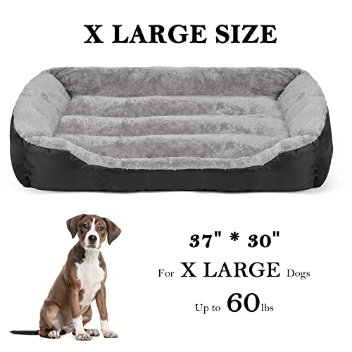 Dog Bed, Dog Beds for Large Medium Dogs, Rectangle Washable Dog Bed Comfortable and Breathable Large Dog Bed, Pet Bed