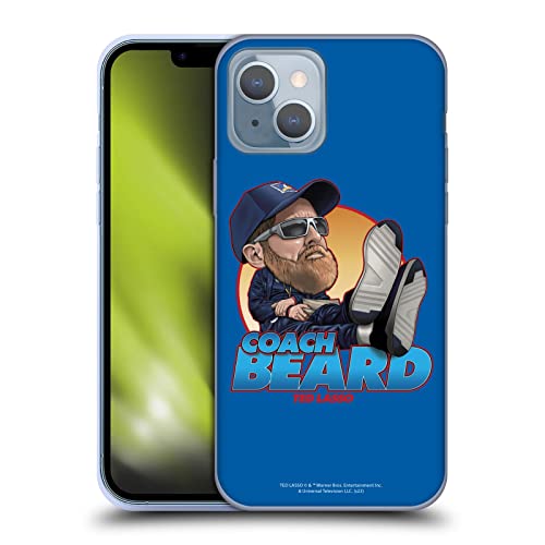 Head Case Designs Officially Licensed Ted Lasso Coach Beard Season 3 Bobbleheads Soft Gel Case Compatible with Apple iPhone 14