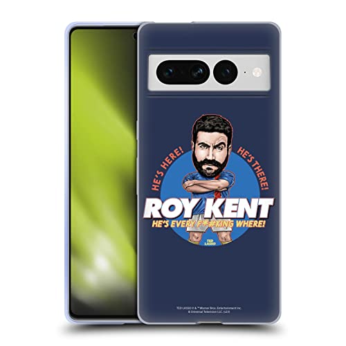 Head Case Designs Officially Licensed Ted Lasso Roy Kent Season 3 Bobbleheads Soft Gel Case Compatible with Google Pixel 7 Pro