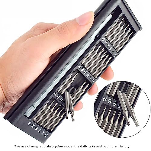 24 in 1 Magnetic Precision Screwdriver Set, Mini Pocket Screwdriver kit for Computer Eyeglass/iphone/Camera