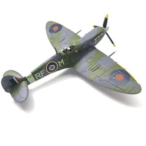 RCESSD Copy Airplane Model 1/72 for Spitfire Scale Die-cast Metal Finished Military Aircraft Model Display Decoration Collection