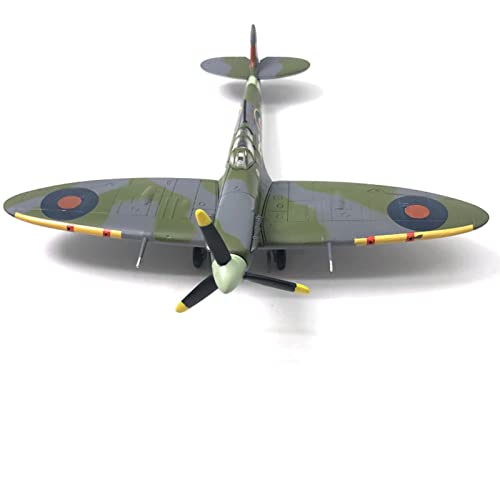 RCESSD Copy Airplane Model 1/72 for Spitfire Scale Die-cast Metal Finished Military Aircraft Model Display Decoration Collection