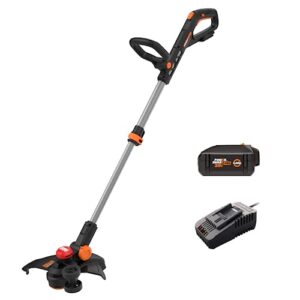 worx nitro 20v brushless 13” cordless string trimmer - wg173 (battery & charger included)