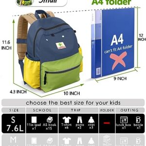 Preschool Toddler Backpack For Boys Girls, Toddler School Mini Backpack For School & Travel, Small Kids Child Backpacks, Preschool Kindergarten Elementary Toddler bag, 11" H, For Kids 2-4, Small