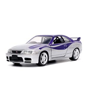 Fast & Furious 1:32 1995 Nissan Skyline GT-R(BNCR33) Die-Cast Car, Toys for Kids and Adults