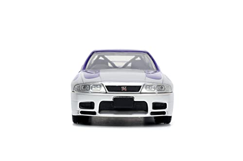 Fast & Furious 1:32 1995 Nissan Skyline GT-R(BNCR33) Die-Cast Car, Toys for Kids and Adults