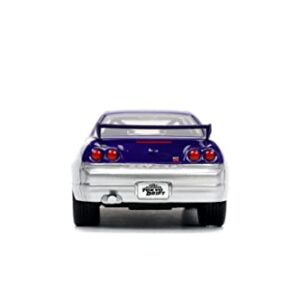 Fast & Furious 1:32 1995 Nissan Skyline GT-R(BNCR33) Die-Cast Car, Toys for Kids and Adults