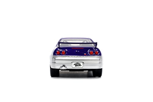 Fast & Furious 1:32 1995 Nissan Skyline GT-R(BNCR33) Die-Cast Car, Toys for Kids and Adults