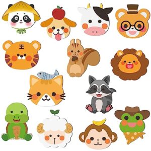 finphoon fridge magnet, cruise door decorations magnetic, 13pcs cute animal refrigerator magnets sticker for cruise ship, locker, kids birthday, travel and home decor