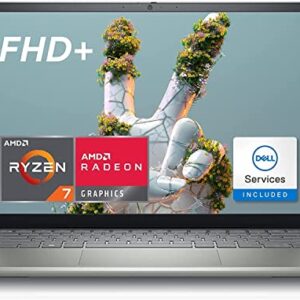 Dell 2023 Newest Inspiron 14 Laptop, 14" FHD(1920 x 1200) Display, AMD Ryzen 7 5825U Processor(8-core), 16GB RAM, 1TB SSD, AMD Radeon Graphics, Wi-Fi 6, Bluetooth, Window 11 Pro, Pebble Green