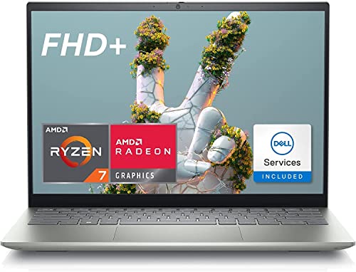 Dell 2023 Newest Inspiron 14 Laptop, 14" FHD(1920 x 1200) Display, AMD Ryzen 7 5825U Processor(8-core), 16GB RAM, 1TB SSD, AMD Radeon Graphics, Wi-Fi 6, Bluetooth, Window 11 Pro, Pebble Green