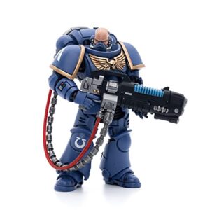 joytoy warhammer 40k: ultramarines hellblasters sergeant ulaxes 1:18 scale figure