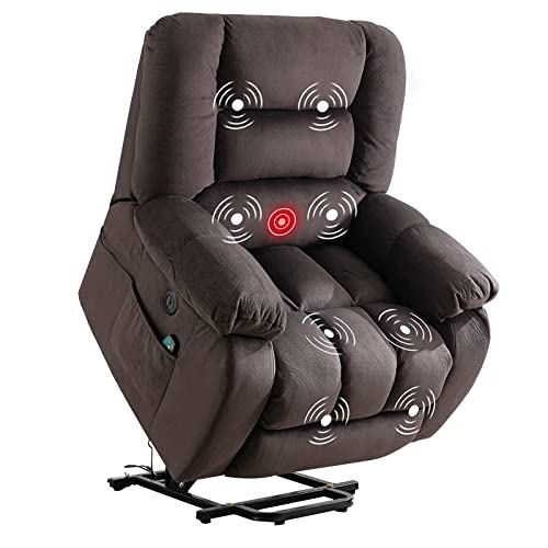 Phoenix Home Power Chair Lift Recliner, Brown