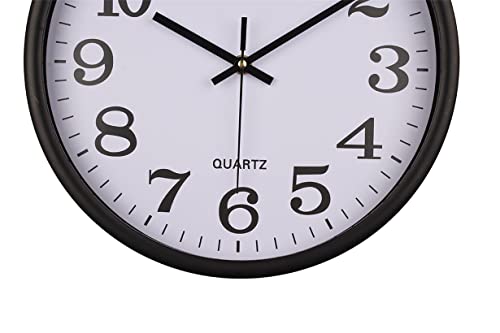 TXY Wall Clock Mute Movement Creative Watch with Simple Modern Design Silent Clock for Home Living Room Decoration (8in (20cm))