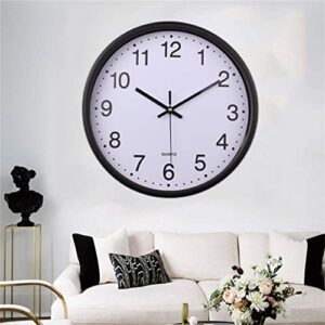 TXY Wall Clock Mute Movement Creative Watch with Simple Modern Design Silent Clock for Home Living Room Decoration (8in (20cm))