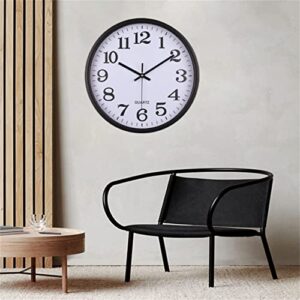 TXY Wall Clock Mute Movement Creative Watch with Simple Modern Design Silent Clock for Home Living Room Decoration (8in (20cm))