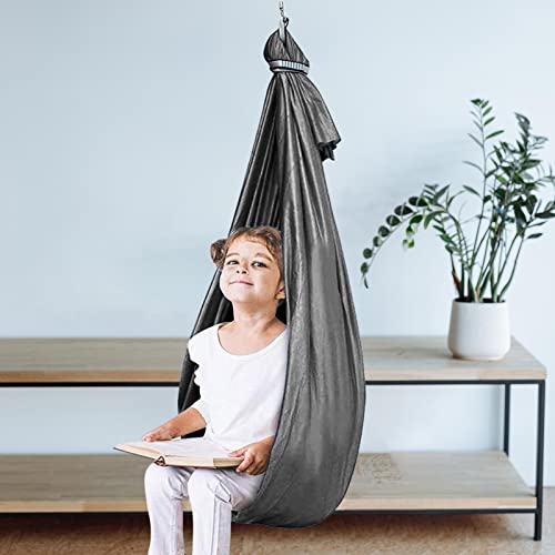 Kids Hammock Chair Indoor, Sensory Swing for Kids Indoor, Hammock Accessories Help Sensory Processing Disorder Sensory Joy Swing