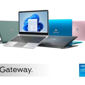 Gateway 2022 14.1” Ultra Slim IPS FHD Display, Intel Core i5-1135G7 Processor, 16GB RAM, 1TB PCIe SSD, Intel Iris Xe Graphics, Camera, Fingerprint Scanner, Bluetooth, Black, Win 10, 32GB USB Card