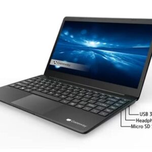 Gateway 2022 14.1” Ultra Slim IPS FHD Display, Intel Core i5-1135G7 Processor, 16GB RAM, 1TB PCIe SSD, Intel Iris Xe Graphics, Camera, Fingerprint Scanner, Bluetooth, Black, Win 10, 32GB USB Card