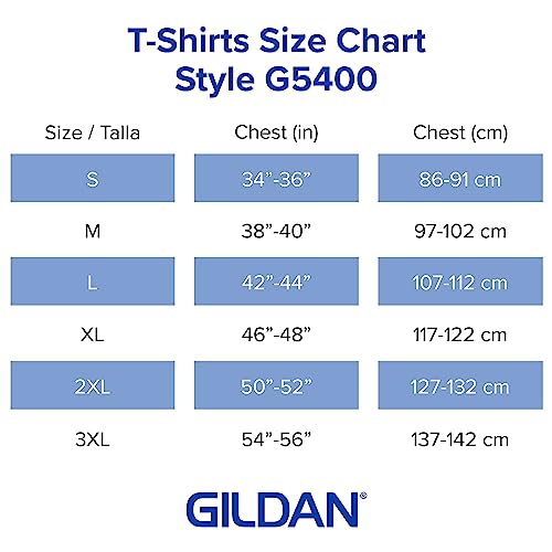 Gildan Heavy Cotton Long Sleeve T-Shirt, Style G5400, 2-Pack, Graphite Heather