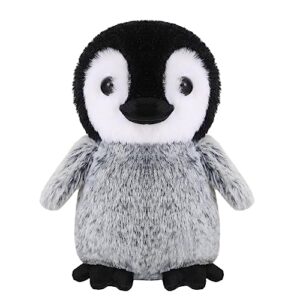 brgetuo penguin stuffed animals, cute penguin plush toy, penguin plushie toys for boys & girls, soft and cuddly penguin, stuffed animal penguin for kids-8in