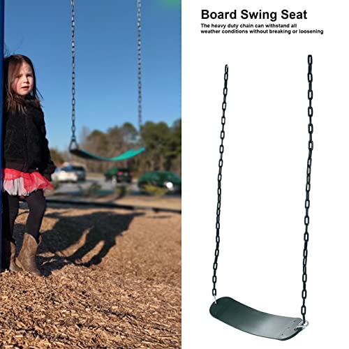 Orenic Children Swing Seat, EVA Hanging Tree Swing Seat for Kids and Teenagers, Heavy Duty Strap Swing Seat Replacement, Easy Install Swing Set, Swing Seat Board, Indoor & Outdoor Game Entertainment