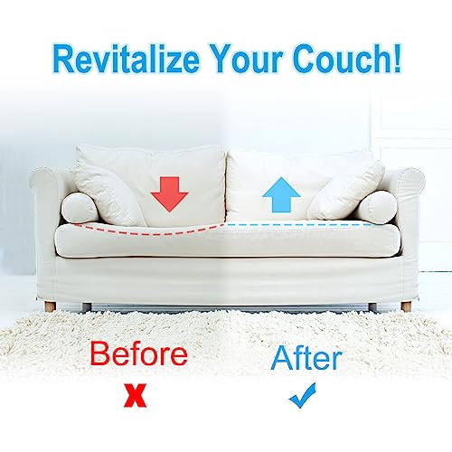 20" x 20" Foam Cushion Couch Cushion Support - Curve Furniture Seat Support- High-DensitySag Repair Replacement for Sofa Couch Loveseat Chair (1)