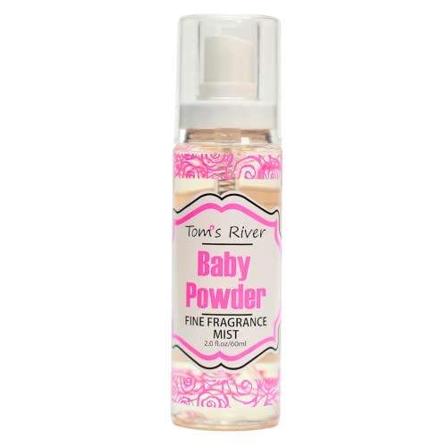 Infinix's Baby Fresh Powder Fine Fragrance Mist - 2 fl oz/60ml - Pack of 6, Body Spray for Women, Gentle and Long Lasting Perfume for Men & Women, for Daily Use, Summer Ready