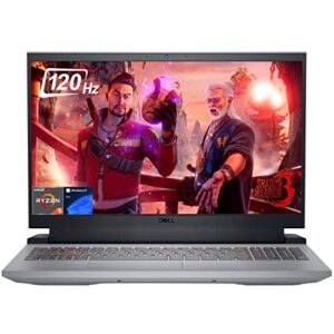 dell g15 gaming laptop, 15.6" fhd 120hz display, amd ryzen 5 6600h up to 4.5ghz(beat core i7-11600h), geforce rtx 3050, 16gb ddr5, 1tb pcie ssd, wifi 6, rgb keyboard, type-c, hdmi, win 11 pro