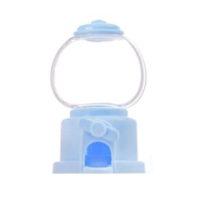 Mini Brands Candy Machine, 6pcs Rotatable Candy Catcher Machines Mini Creative Gumball Machine Candy Dispenser Candy Box for Cake Decorations, Wedding, Party (Blue) Claw Machine