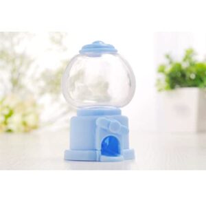 Mini Brands Candy Machine, 6pcs Rotatable Candy Catcher Machines Mini Creative Gumball Machine Candy Dispenser Candy Box for Cake Decorations, Wedding, Party (Blue) Claw Machine