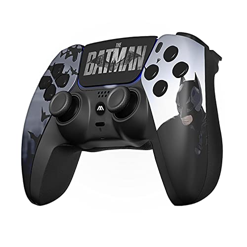 Custom Wireless Controller compatible with PS5 Exclusive Unique Design | Personalize Your Gaming Experience with Unique Design and Exceptional Performance| Compatible with Playstation 5 (Bat)