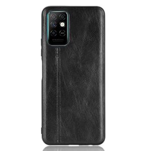 phone case for infinix note 8i, case for infinix note 8i cow-like pu leather style protector cover, non-slip shockproof cover for infinix note 8i case