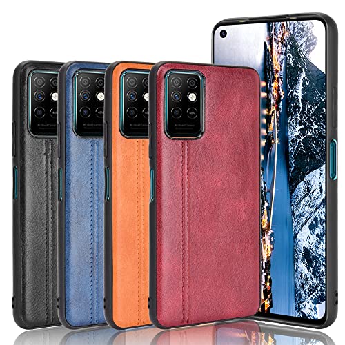 Phone Case for Infinix Note 8i, Case for Infinix Note 8i Cow-Like PU Leather Style Protector Cover, Non-Slip Shockproof Cover for Infinix Note 8i Case