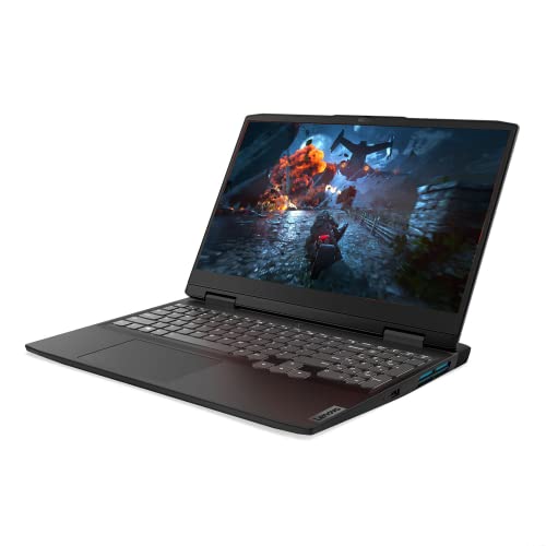 Lenovo IdeaPad Gaming 3 Laptop, 15.6” 120 Hz FHD Display, AMD Ryzen 7 7735HS, NVIDIA GeForce RTX 4050, 16GB DDR5 RAM, 1TB SSD, Backlit KB, Wi-Fi 6, RJ-45, HDMI, Windows 11 Home, Grey